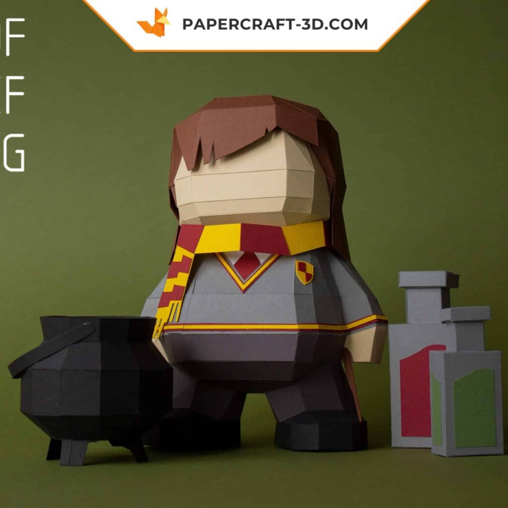 Dobby Harry Potter 3D Origami – Paper Decoration to Assemble