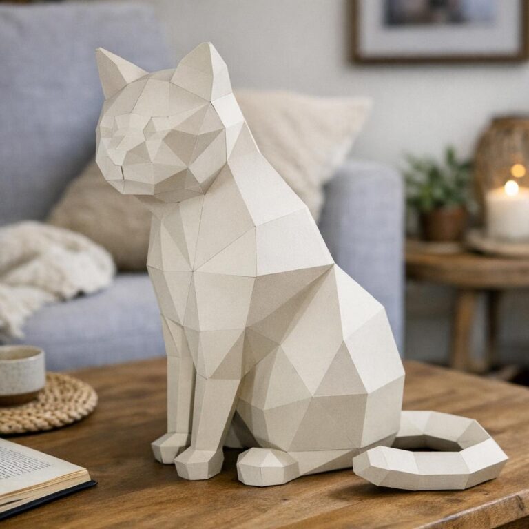 Stilvolle Figuren Aus Papier Basteln Bilder